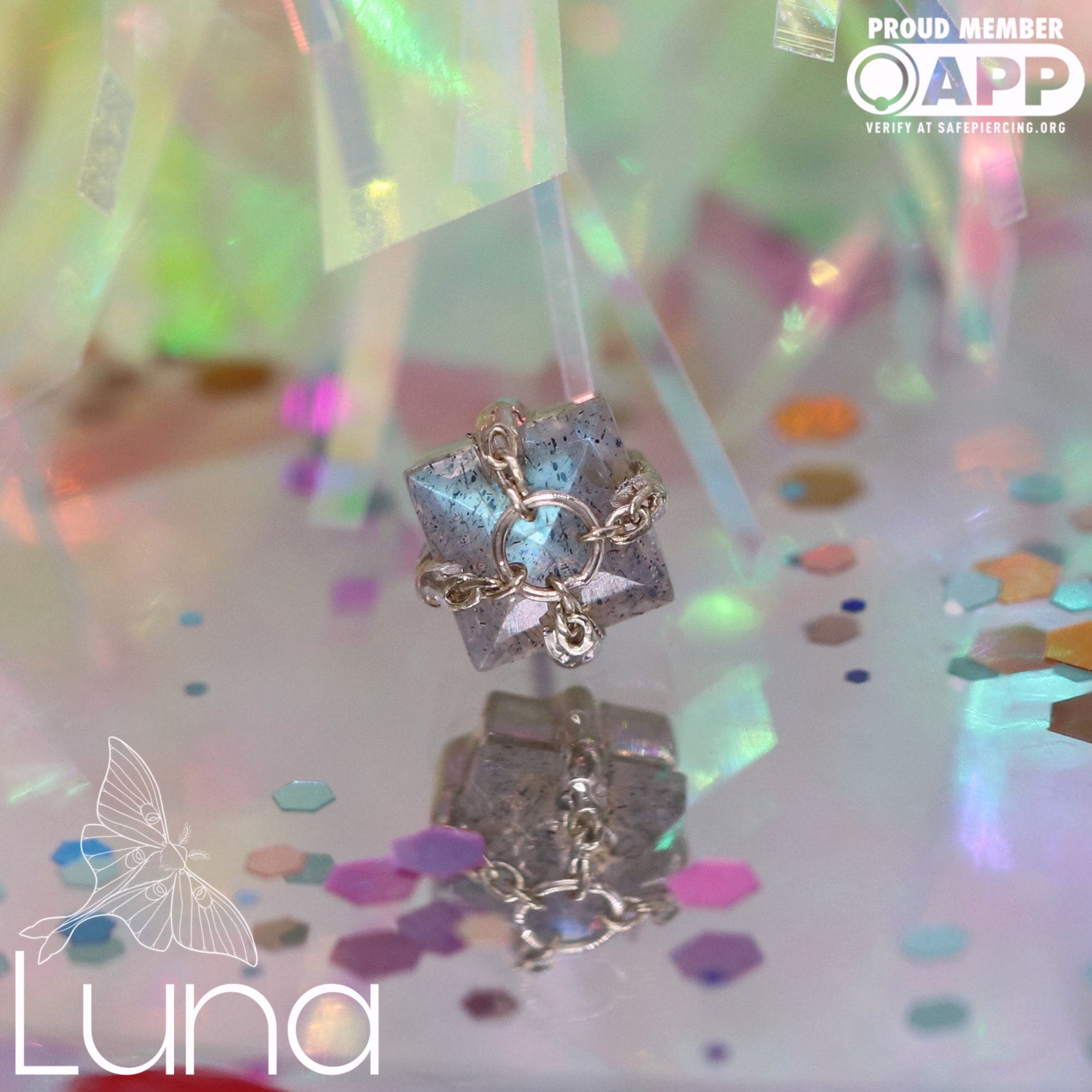 How Dare You Threadless End / Pupil Hall | Luna Piercing & Fine Jewelry